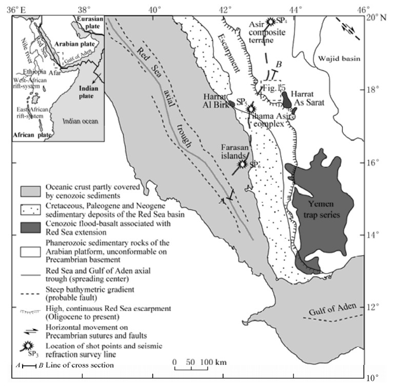 Numerical modeling of the development of southeastern Red Sea ...