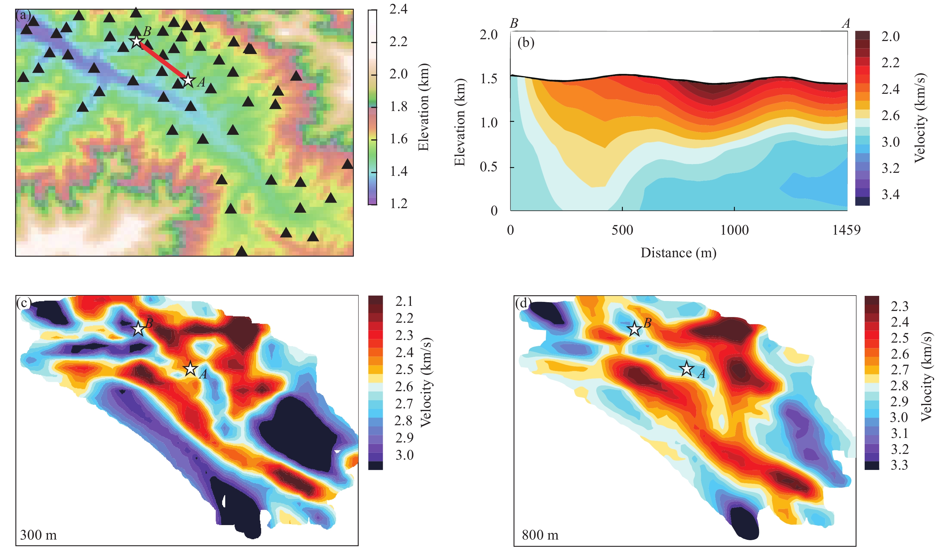 Topography effect on ambient noise tomography using a dense seismic array