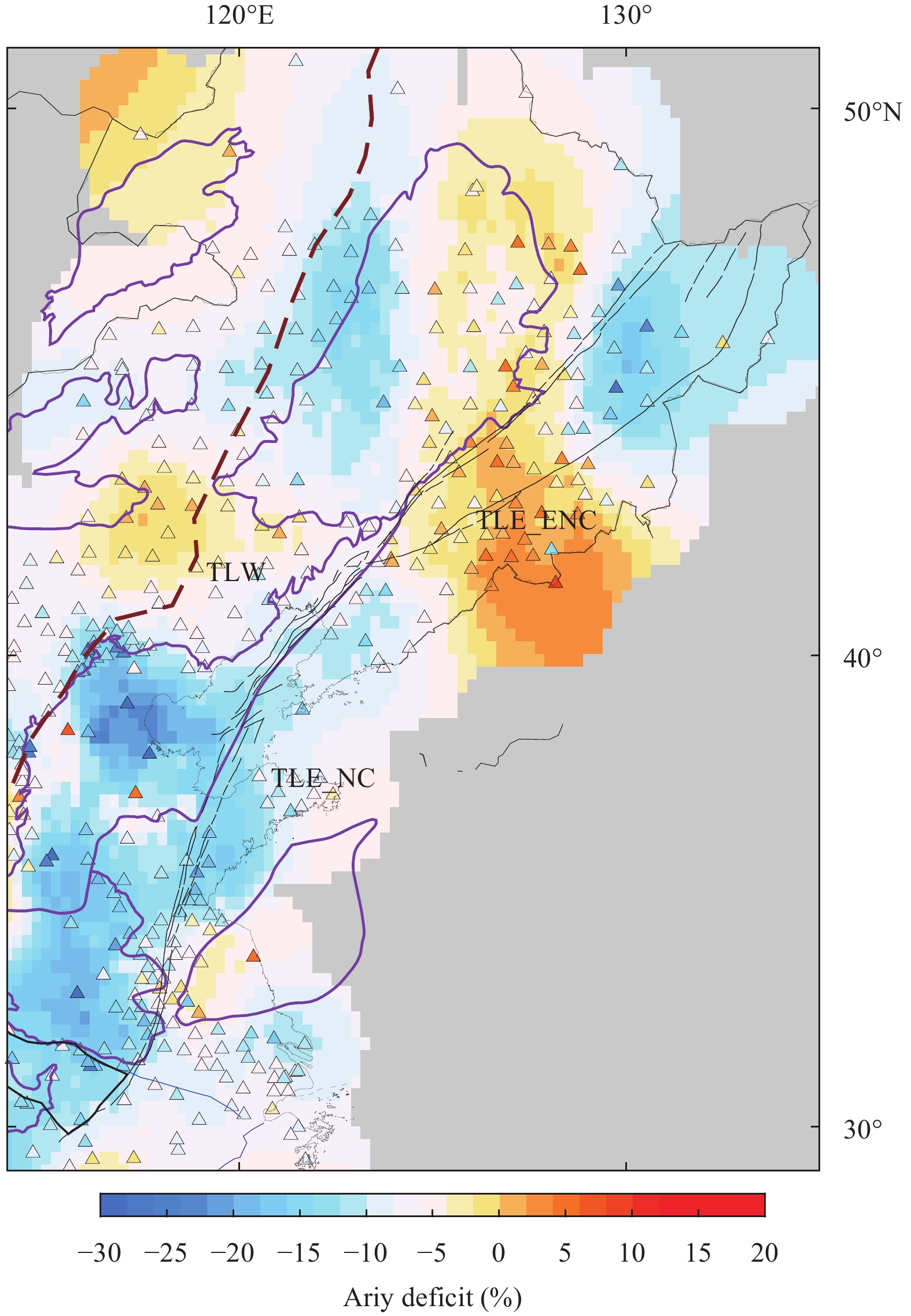 Crustal thickness beneath the Tanlu fault zone and its tectonic ...