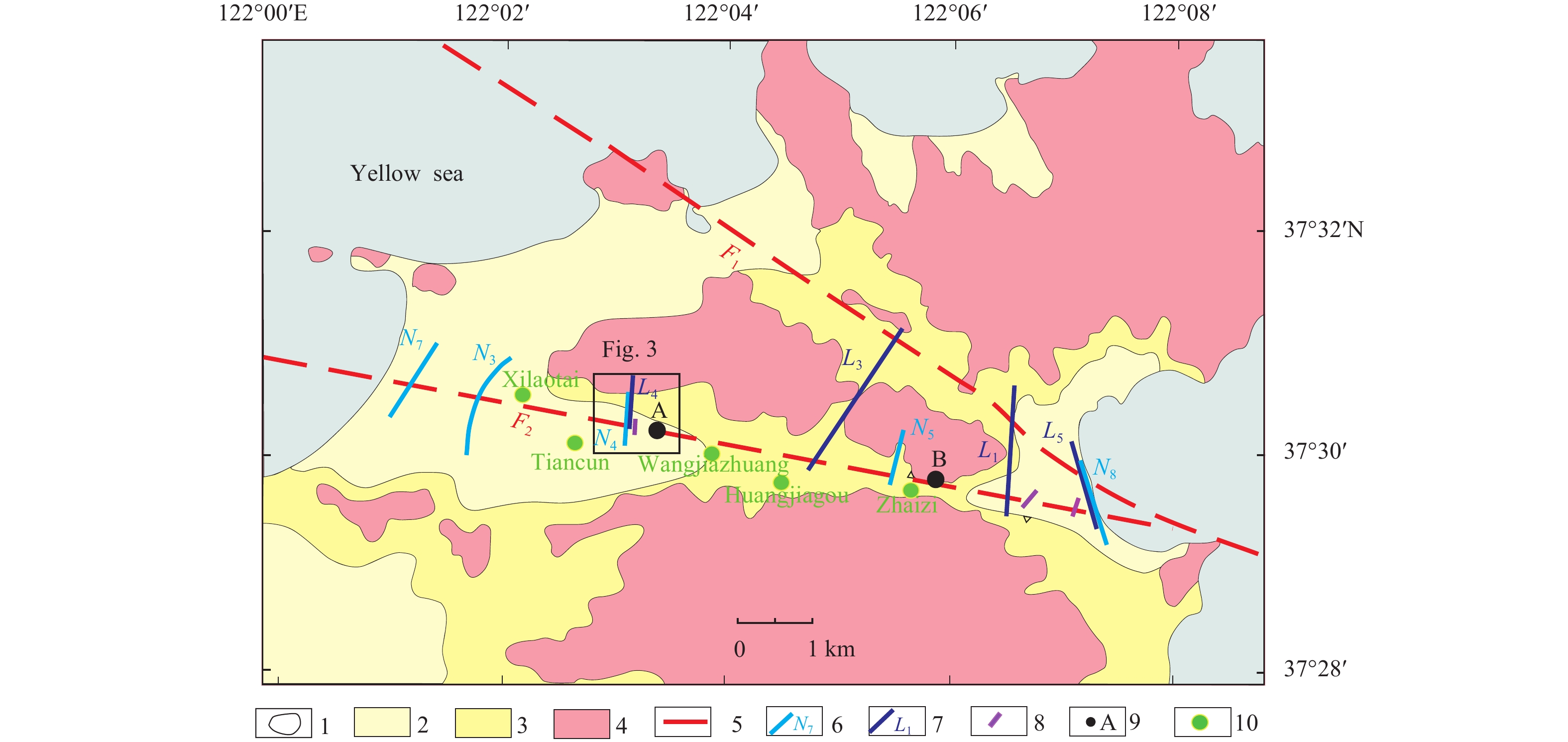 Tectonic activity and earthquake risk in the Chengnanhe fault zone in ...