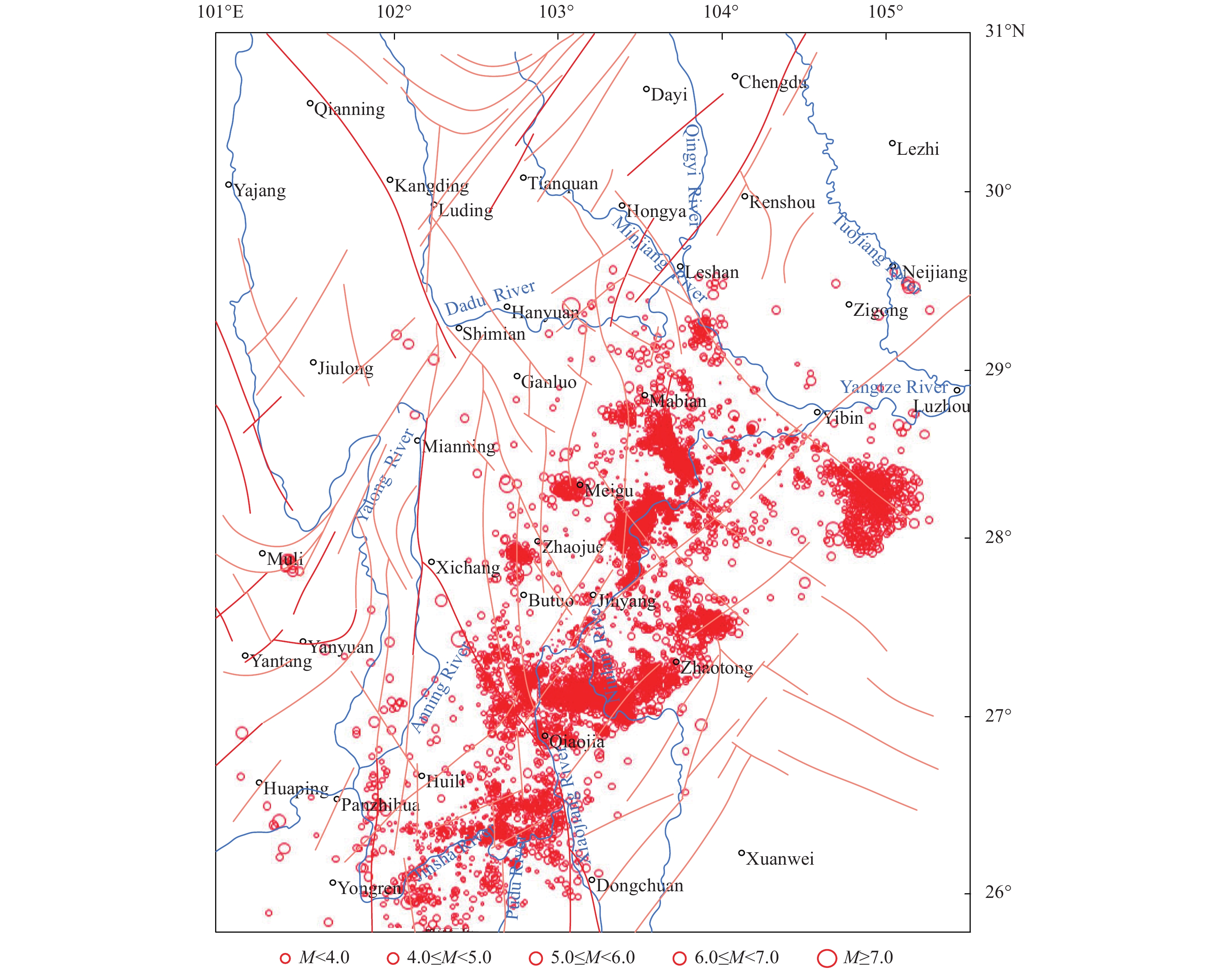 Prediction and verification of earthquakes induced by the Xiluodu ...